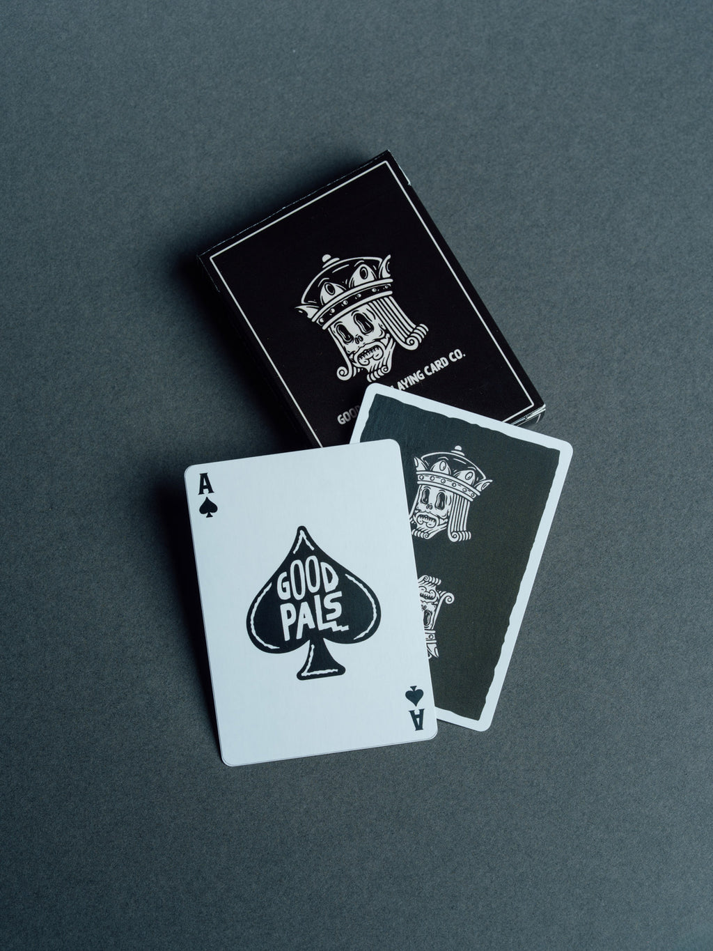 Good Pals King Logo Playing Cards (Black)
